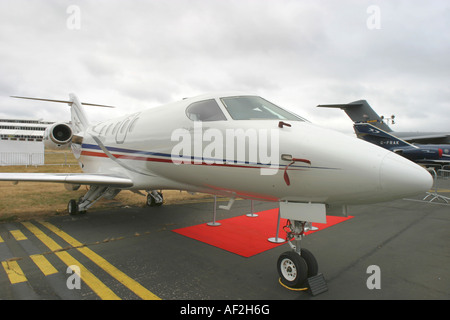 The Sino Swearingen SJ30-2, a light business jet, was displayed at the ...