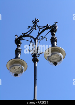 Cast iron lamp post at Pariser Platz Berlin Germany Stock Photo - Alamy