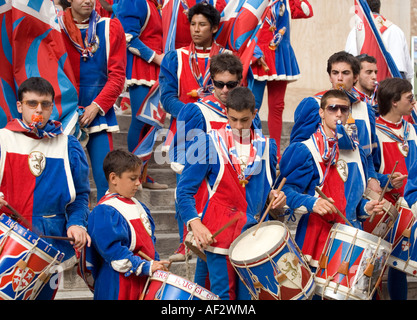 Pantera Winning Contrada Palio Siena July 2006 Stock Photo - Alamy