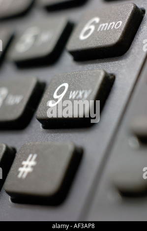 Telephone push button key pad Stock Photo - Alamy