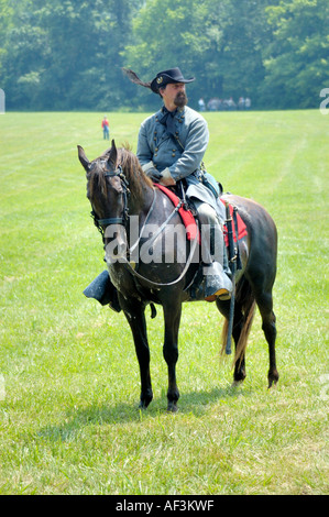 General John Hunt Morgan of Morgan's Raid in Battle of Corydon Civil ...