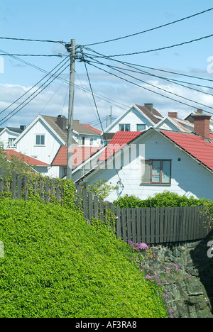 Åstol a small island and town on Swedish west coast . Bohuslän , Sweden ...