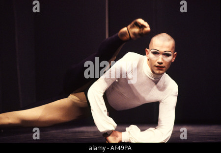 Ballet dancer Michael Clark in rehearsals for his ballet "Mmm" at Kings ...