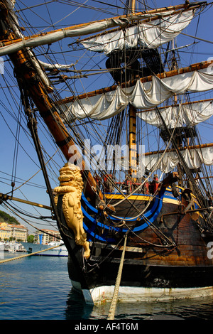Gotheborg of Sweden, Swedish Tallship Sailing on the River Thames ...