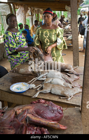 Nigeria Lagos Bushmeat for sale Stock Photo - Alamy