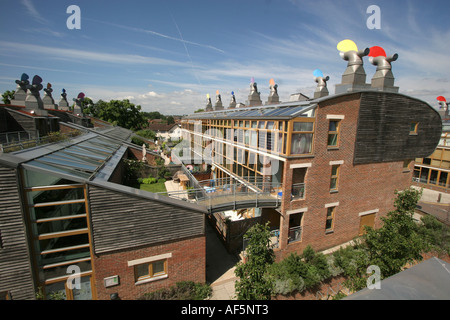 Bedzed sustainable housing development, Wallington south London Stock ...