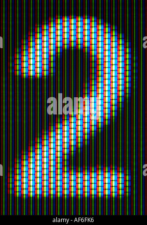 Colorful light rays and pixels Stock Photo - Alamy