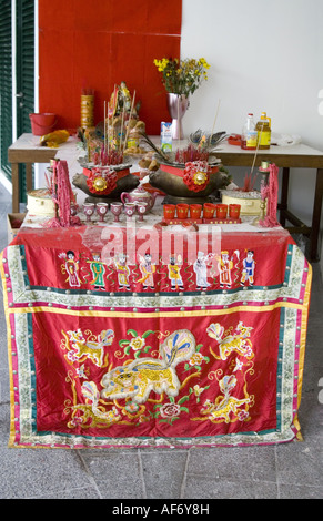 Hungry Ghost Festival offerings Singapore Southeast Asia Asia Stock ...
