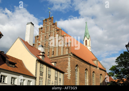 Jana baznica, St John's Church, Riga, Latvia Stock Photo - Alamy