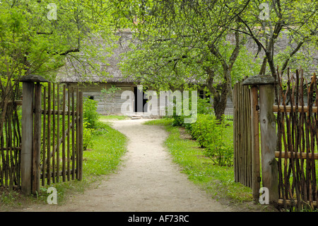Traditional Latvian building, Lativan Open Air Ethnographic Museum ...