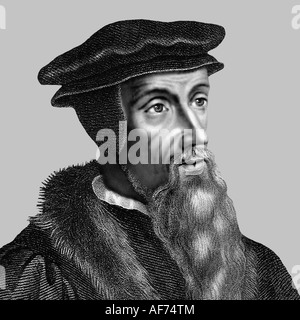 John Calvin (1509–1564). French theologian and pastor during the ...