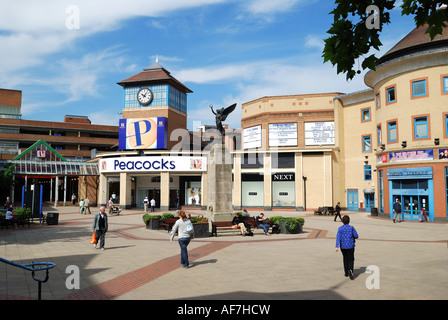 The Peacocks Shopping Centre, Town Square, Woking, Surrey, England ...