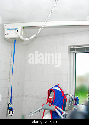 a portable hoist and windsor ceiling hoist disability equipment in the ...