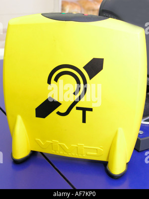 audio frequency induction loop systems acoustics machine Stock Photo ...