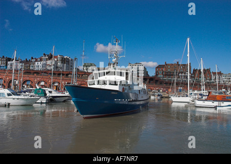 The Confidante survey ship leaving Ramsgate Mariner Ramsgate Harbour ...