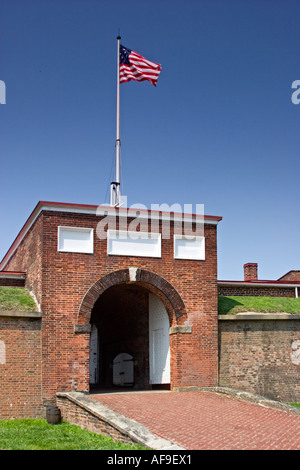 Fort McHenry, the place where Francis Scott Key observed that the flag ...