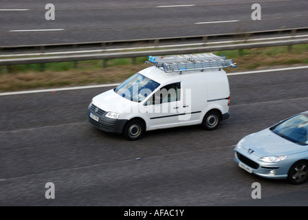 Ladders on a car roof Stock Photo - Alamy