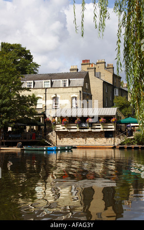 The Mill Pond and Granta Pub, Newnham Road, Cambridge City ...
