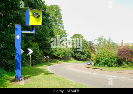 Truvelo speed camera in the village of Rockingham Northamptonshire ...