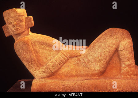 Mayan Indian statue Archeological Museum Merida Yucatan Peninsula ...