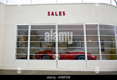 Art Deco style of the Woad Corner car sales showroom of 1940s ...