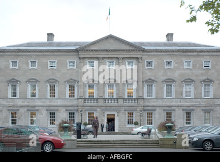 Leinster House, Dail Eireann, Kildare St Dublin which houses the Stock ...