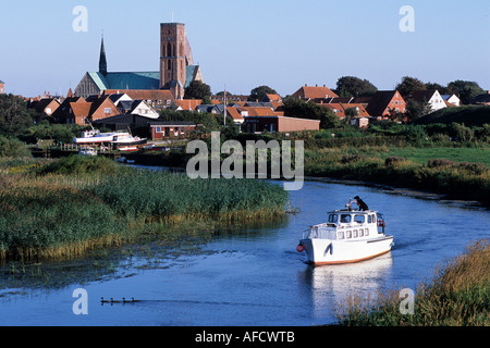 Ribe river in Ribe, Southern Jutland, Denmark Stock Photo: 90162849 - Alamy