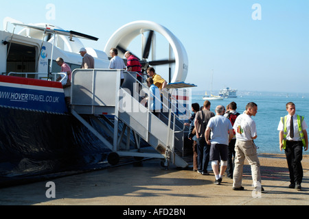Solent Express BHT 130 Type Hovercraft on The Solent in Hampshire ...