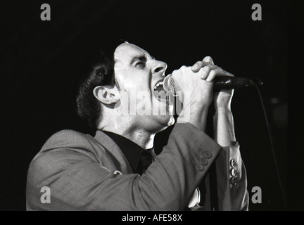 Maximo Park lead singer Paul Smith performs on the Main Stage during ...