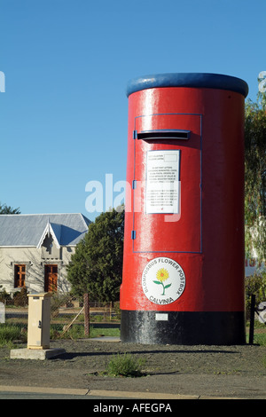 A red giant over six metres high post box on Hoop Street . Calvinia ...
