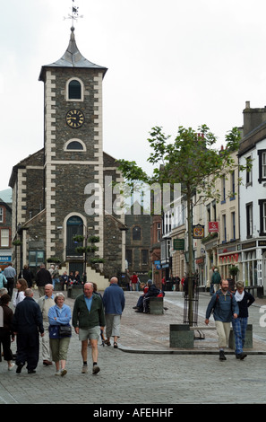 Street map of Keswick Stock Photo - Alamy
