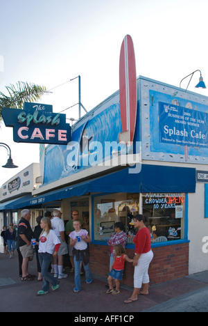 The Splash Cafe, Pismo Beach CA Stock Photo - Alamy
