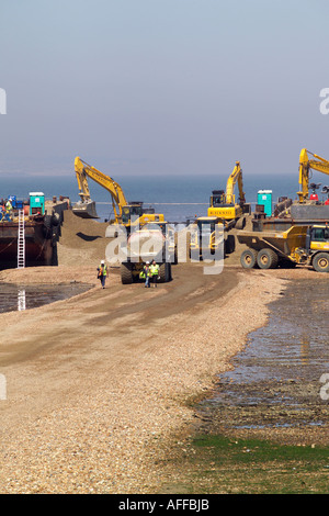 Sea defence building in whitstable kent Stock Photo - Alamy