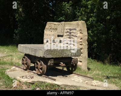 Trolley for carrying quarried stone Stock Photo - Alamy