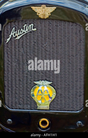 Austin Seven Badge Detail Stock Photo - Alamy