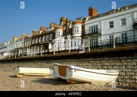 The seafront and beach at Sidmouth in Devon England Stock Photo - Alamy