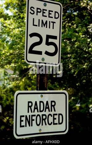 Speed limit enforcement, traffic control, country road, Talbruecke ...