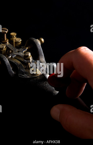 Telegraph Key - 1 Stock Photo - Alamy