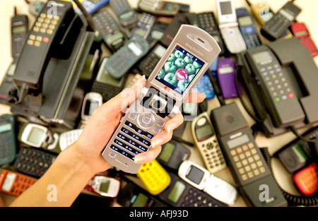Early 1990's Style Mobile Phone. One of the first models ever made ...