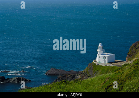 Hartland Point Lighthouse on the Hartland peninsula Heritage Coast in ...