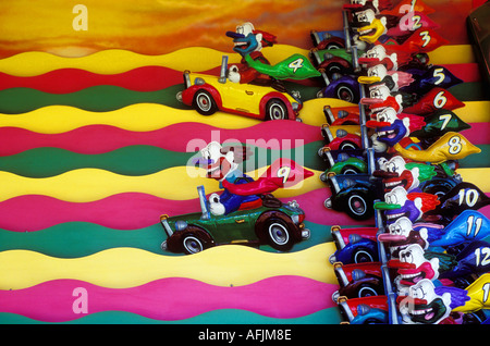Clown car race carnival games Stock Photo - Alamy