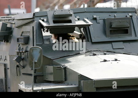close up of british army humber pig 1 ton armoured personnell carrier ...