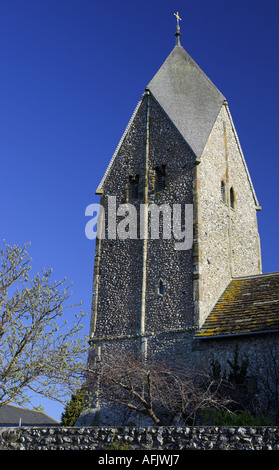 The Rhenish Helm Saxon spire of the Church of St Mary the Blessed ...