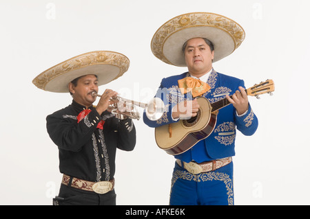 Portrait of Mariachi duo Stock Photo - Alamy