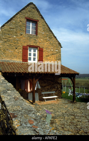 french model house countryside france Stock Photo - Alamy