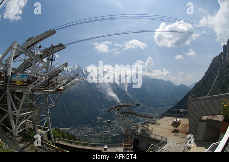 Planpraz station is the interchange from the Planpraz cablecar, rising ...