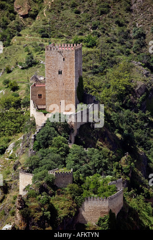 view of the castle of yedra natural park of cazorla and villas jaen ...