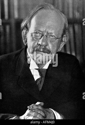 British physicist Sir Joseph John "J. J." Thomson (1856 - 1940 ...