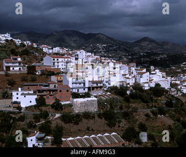 The white village of Corumbela in the Axarquía Stock Photo - Alamy
