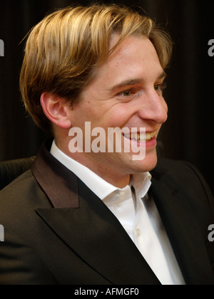 Dutch Formula One pilot Christijan Albers of Spyker F1 poses for the ...